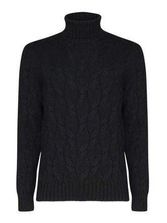 Giuliano Galiano Pull Col Rond - Noir