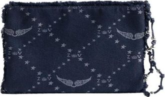 Zadig&Voltaire Femme, Sacs, Bleu, Taille: ONE Size Angel Pouch