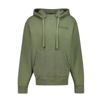 Amiri Stencil Sweatshirt - - Sweatshirts & Hoodies - Herren - Gr&uuml;n - M