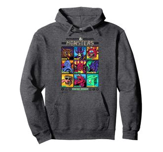 Dungeons & Dragons Wizards of The Coast Monster Select Menu Pullover Hoodie