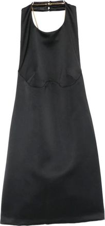 Elisabetta Franchi Femme, Robes, Noir, Taille: 40 FR Mini-robe dos nu