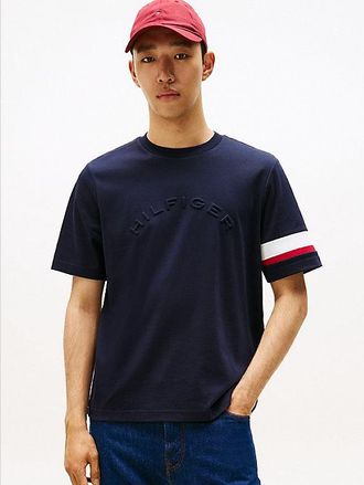 Tommy Hilfiger T-shirt colour-block en maille interlock