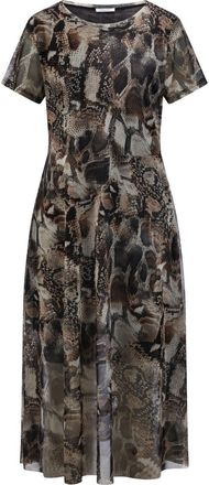 Efixelle Mesh-Kleid zum Schlupfen Efixelle braun