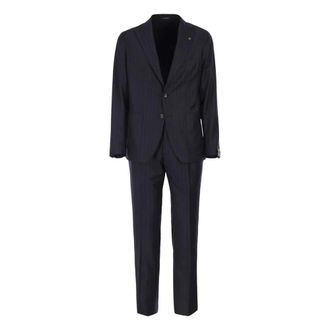Tagliatore Abito 1254 - - Suits - Herren - Blau - M