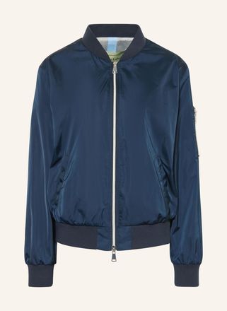 White Label Satinblouson blau