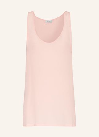 Etro Etro Seidentop rosa