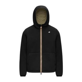 K-Way Homme, Sweatshirts et sweats &agrave; capuche, Noir, Taille: XL Zip-throughs