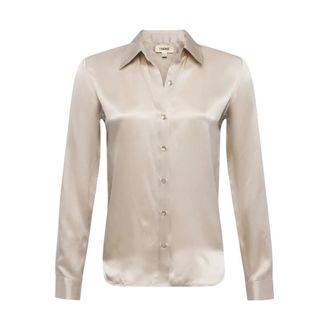 L'agence Tyler Shirt - - Blouses & Shirts - Damen - Grau - L