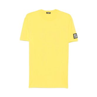 Dsquared2 700 Shirt - Homme - Tops - Jaune - Taille: 2XL