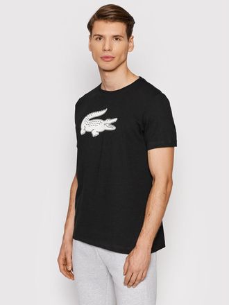 Lacoste T-Shirt TH2042 Schwarz Regular Fit