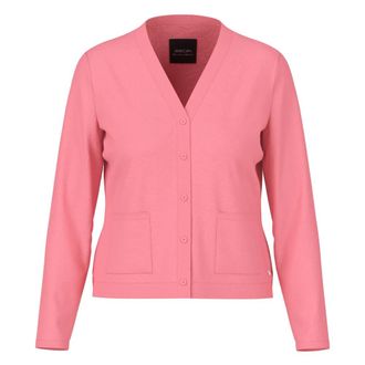 Marc Cain Femme, Pulls, Rose, Taille: 46 FR Cardigan en maille classique