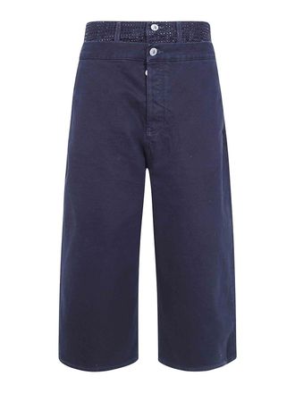 The Attico Casual Hose - Schwarz