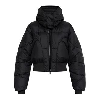 adidas by Stella McCartney Kurze Jacke mit Logo - - Jackets - Damen - Schwarzk - M