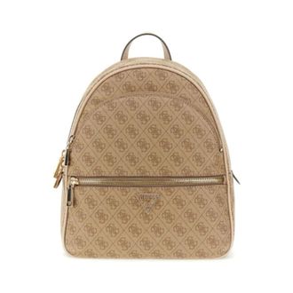 Guess Femme, Sacs, Brun, Taille: ONE Size Manhattan II Flap Backpack