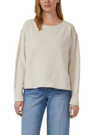 s.Oliver Verk&uuml;rztes Sweatshirt mit Naht-Details