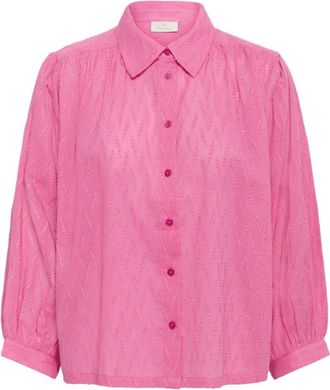 Kaffe Femme, Blouses et Chemises, Rose, Taille: 46 FR Shirt