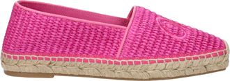 Max Mara Week-end Femmes Espadrillas en tissu Fuchsia/Orchid&eacute;e