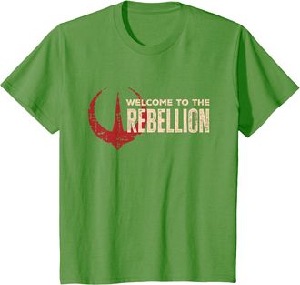 Star Wars Andor Welcome to the Rebellion Quote Rebel Logo T-Shirt