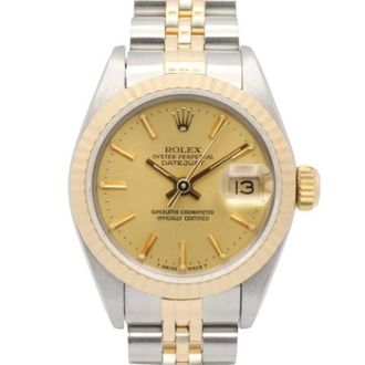 Rolex Pre-owned Vintage 69173 Wristwatch - Femme - Pre-owned - Jaune - Taille: ONE Size