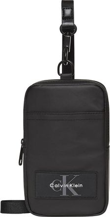 Calvin Klein Herren Utility Phone Crossbody Lv04d1136g Crossover, Black (Black)
