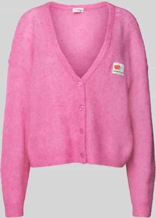 American Vintage Oversized Strickjacke aus Woll-Mix Modell NENYBAY