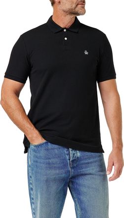 Original Penguin Herren Daddy Polo Org PIQ S Polohemd, Schwarz, L