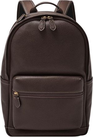Fossil Mens Buckner Backpack, Brown