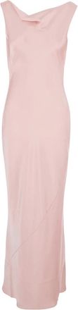 Norma Kamali Femme, Robes, Rose, Taille: 42 FR Robe du soir drap&eacute;e dos nu sans manches