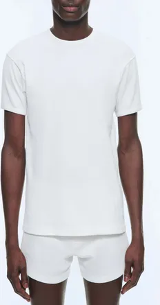 Fursac T-shirt Ringer c&ocirc;tel&eacute; en coton - Taille XXL - Homme