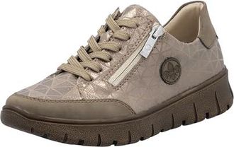 Rieker Femme N1303 Chaussures à Lacets, Beige, 43 EU
