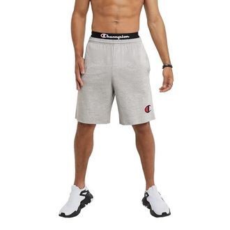 Champion Lightweight Lounge, Casual Jersey Knit Mens, Weekend Shorts (Reg. Or Big & Tall), Gris Oxford, Taille M Homme