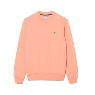Lacoste Homme, Sweatshirts et sweats &agrave; capuche, Rose, Taille: S Pulls &agrave; col rond