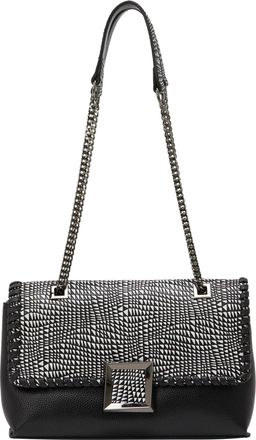 Faina Klappentasche Klappentasche Frauen schwarz-wei&szlig;