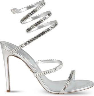Rene Caovilla Femme, Chaussures, Gris, Taille: 37 EU Cleo Sandal