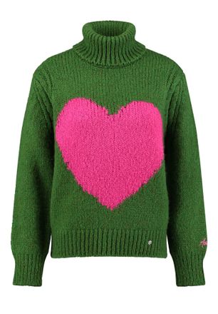 Key Largo Key Largo Damen WARM Tube Pullover, Green (1500), Large