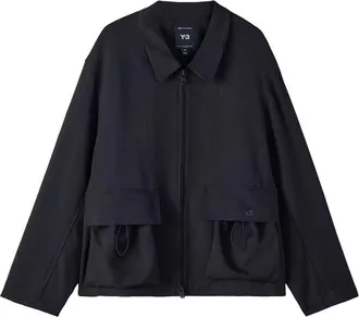 Yohji Yamamoto Veste Casual - Noir