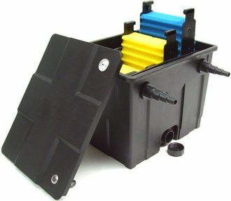 Apex Pond Bio Teichaussenfilter CBF350 Filter Teichfilter 12000 l Wasserfilter