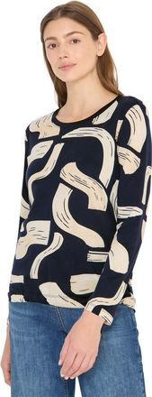 Cecil Gemustertes Shirt universal Blue XXL