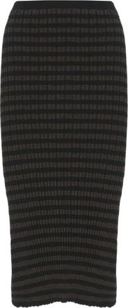 Maison Margiela Femme, Jupes, Noir, Taille: 38 FR Jupe Midi