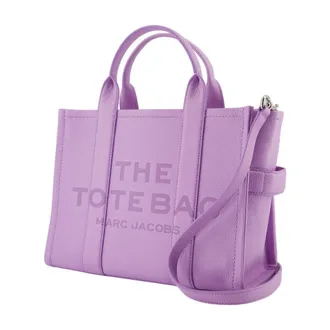 Marc Jacobs Womens The Medium Tote - Marc Jacobs Leather Purple Cowhide Bags Totes-Shopping-Bags