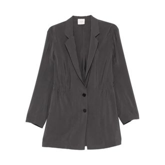 Alysi Femme, Vestes, Gris, Taille: 42 FR Blazer Crois&eacute;