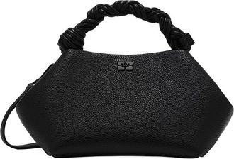 Ganni Small Bou Twisted-handle Tote Bag