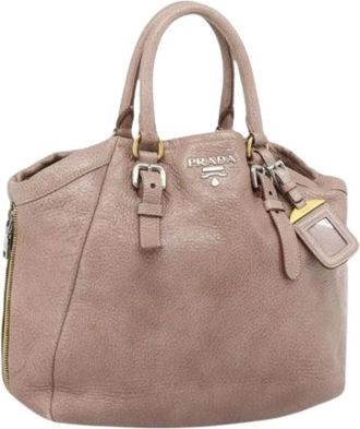 Prada Sac &agrave; main vintage Pre-owned - Femme - Pre-owned - Rose - Taille: ONE Size
