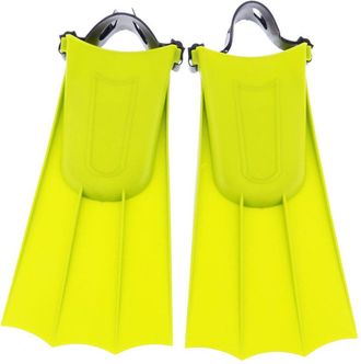 Perfeclan Silikagel Flossen für Erwachsene Wassersport Schwimmen Taucherflossen Trainingsflossen, Gelb, 40-44