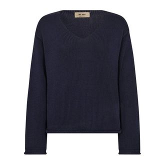 Mos Mosh MOS Mosh, Damen, Strickwaren, Blau, MGröße