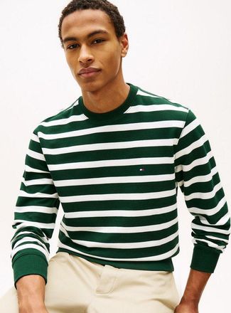 Tommy Hilfiger Sweatshirt TERRY BLOCK Regular fit mit Rundhalsausschnitt