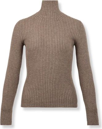 Max Mara Femme, Pulls, Brun, Taille: 38 FR Aral Turtleneck