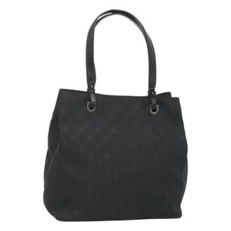 Ferragamo Pre-owned Canvas Handtaschen - - Pre-owned - Damen - Schwarzk - ONE SIZE