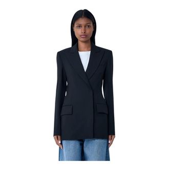 Sportmax Femme, Vestes, Noir, Taille: 36 FR Fate Blazer