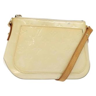 Louis Vuitton Pre-owned Cuir sacs-louis-vuitton - Femme - Pre-owned - Beige - Taille: ONE Size